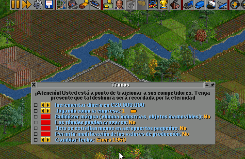 Trucos para OpenTTD | Tomates Asesinos